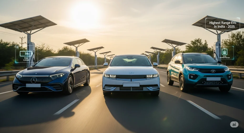 Which EV Gives Highest Range in India? Long-Range Ev Car